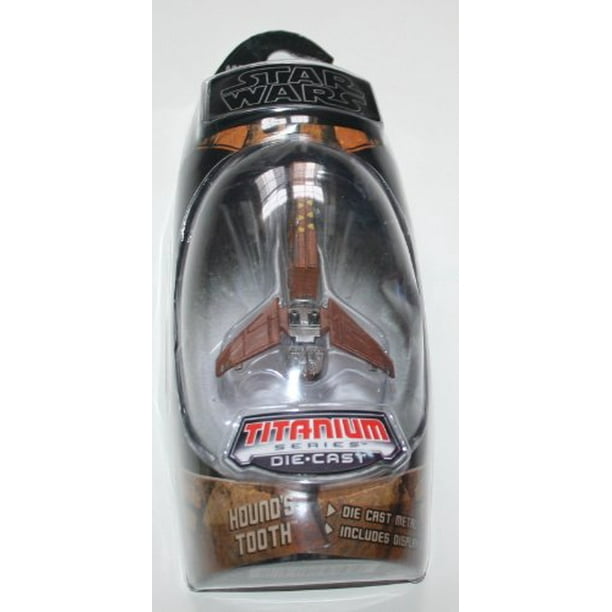 Star Wars 2009 Titanium Die-Cast Mini Vehicle Bossk's Ship: Hound's ...