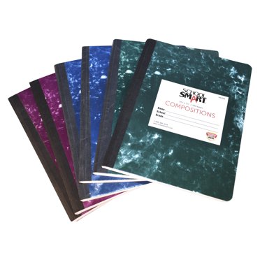 Young Dreamers Press Marble Composition Notebooks (Paperback), 7.5" x 9 ...