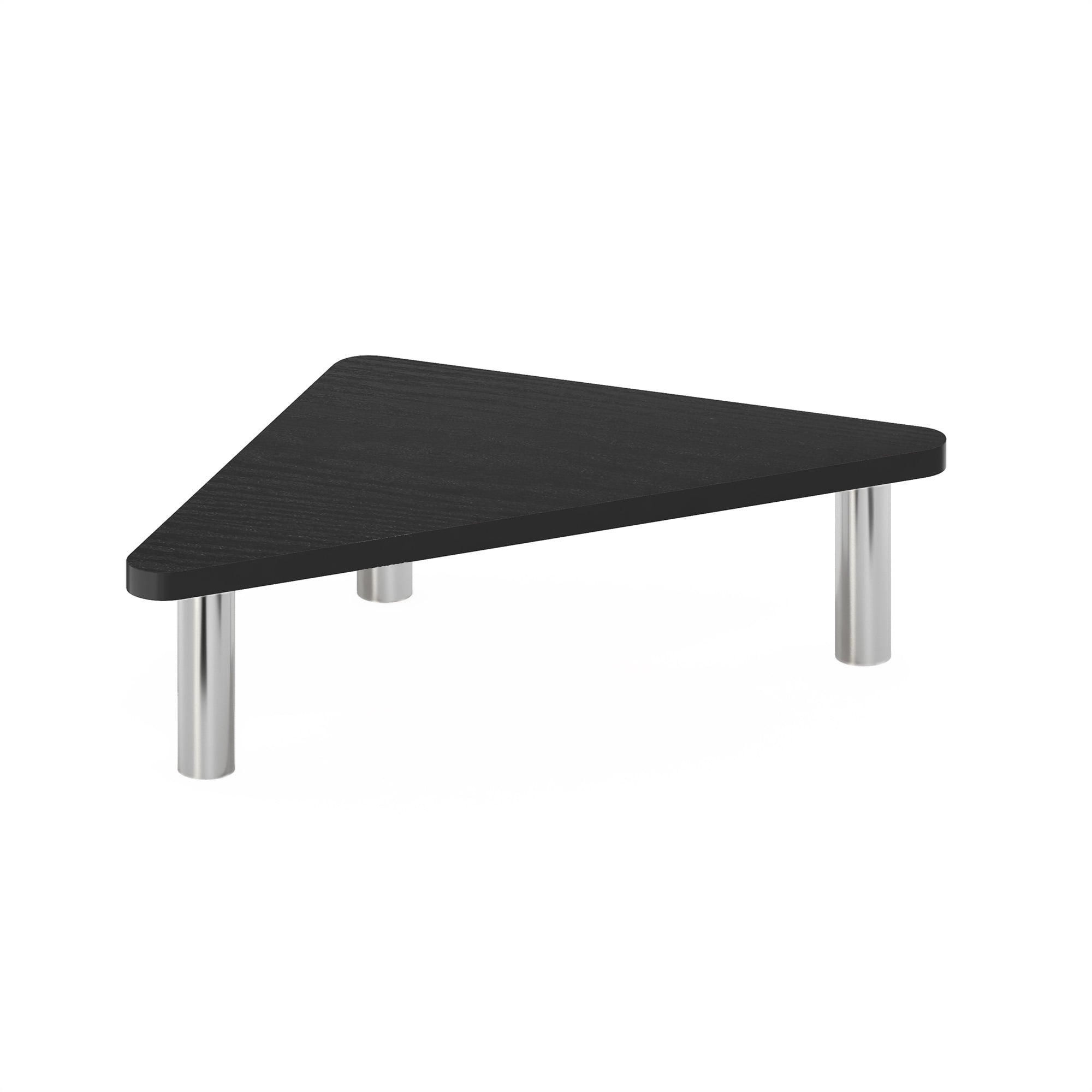 Furinno Turn-N-Tube Corner Monitor Riser Stand, Americano, Stainless ...