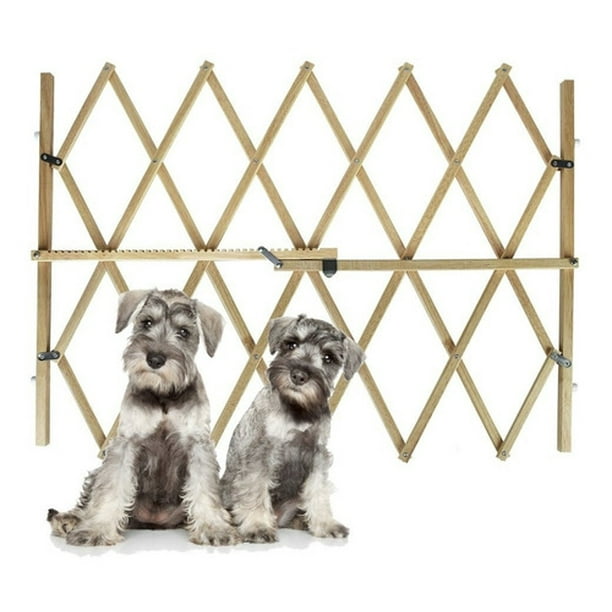 Reja Barandal Madera Perro Plegable Extensible 65 A 104 Cm | Bodega ...