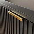 FURNIWAY Black 71 Inch L Shaped Rotatable 9 Drawer Dresser, Modern ...