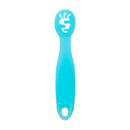 Dinohhi Baby Starter Spoon | Platinum Silicone | First Stage Teething ...
