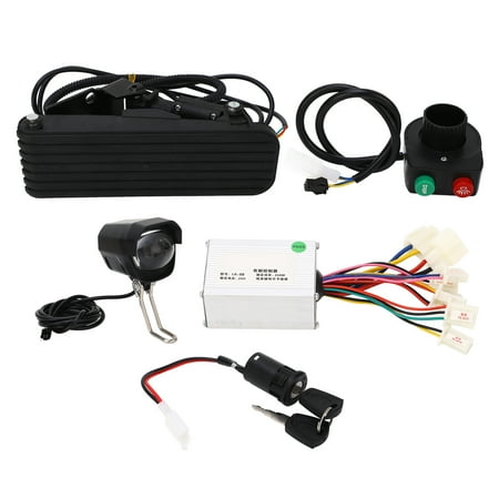 24V 250W Motor Brushed Controller Lithium Electric Bike Foot Pedal ...