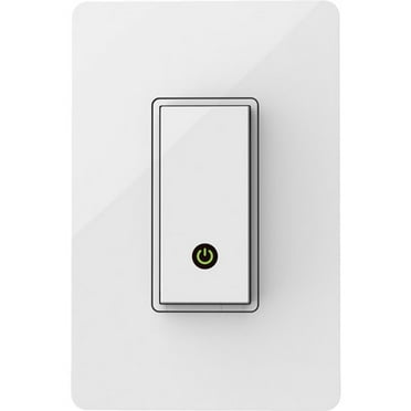 GoControl In-Wall Smart On/Off Switch, 500 Series, Hub Required ...