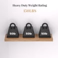 1pc Floating Shelf Hardware Heavy Duty Hidden Shelf Brackets Support ...