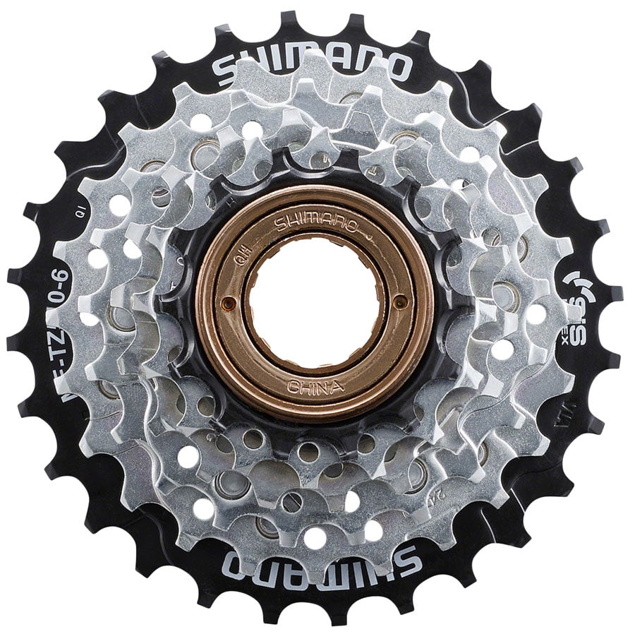 Shimano MF-TZ510-6-CP Multi-Speed Freewheel - 6-Speed, 14-28t - Walmart.com