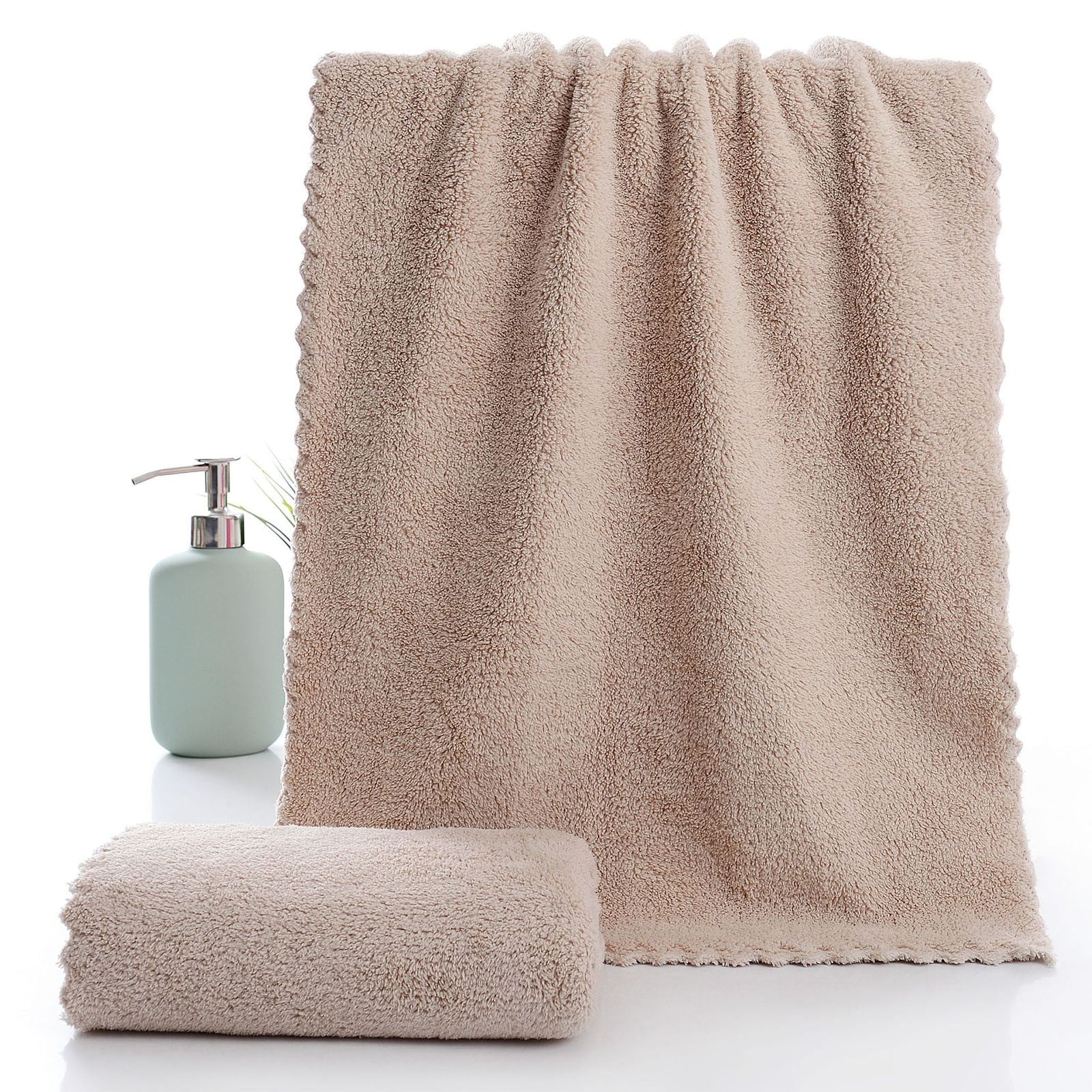 Click here for Viflosae Savings Coral Velvet Towel Plain Face Tow... prices
