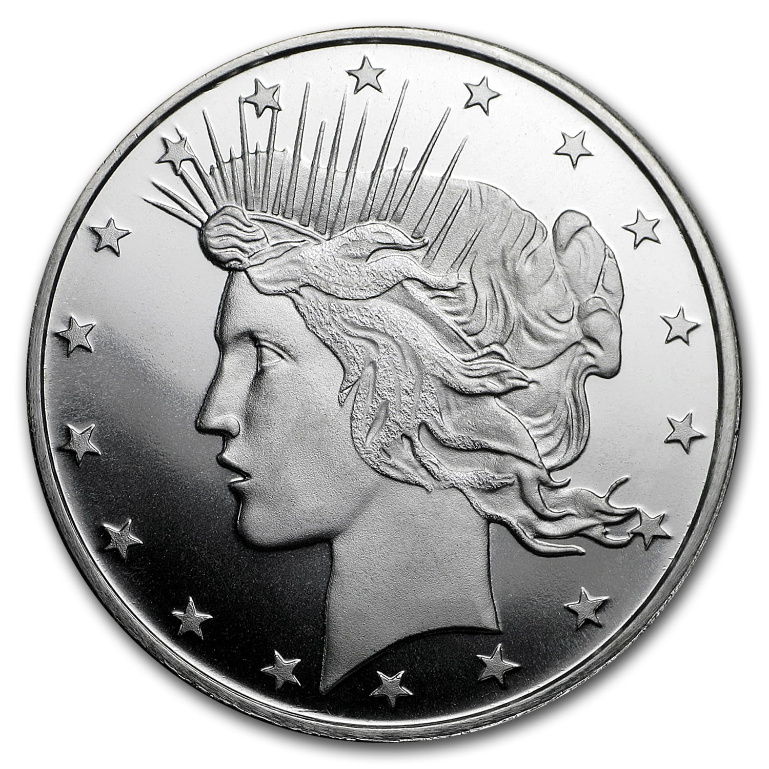 1 oz Silver Round - Peace Dollar - Walmart.com