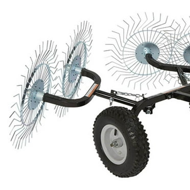 Yard Tuff 60 Inch Lawn Pull Drag, Landscape ATV Rake, Tow Behind ...