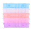 Casewin 3 Tier Clear Transparent Plastic Stackable Storage Box ...