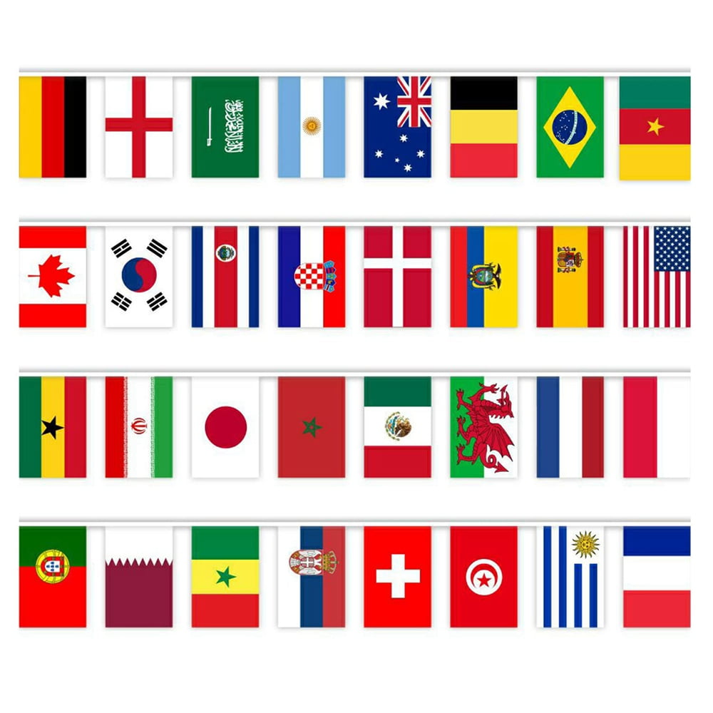 Flags Of The World Banner Printable