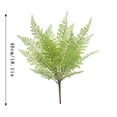Artificial Fern 18.1 Inch Greenery Shrubs, Bushes Grass Shrub Leaves ...