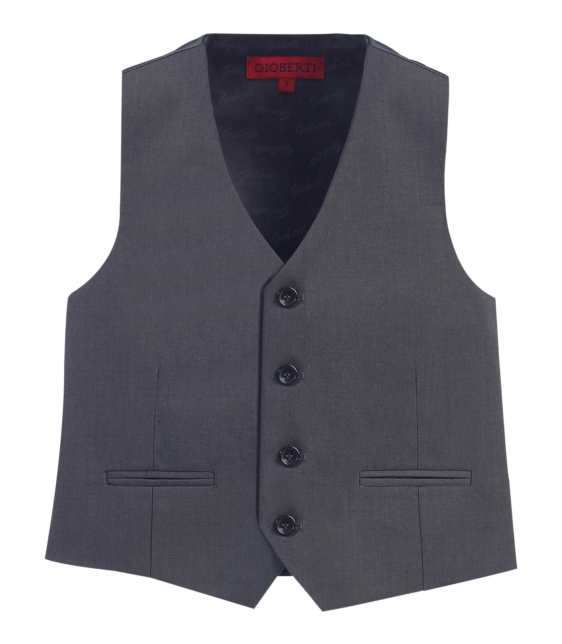 Gioberti Kids and Boys 4 Button Formal Suit Vest - Walmart.com