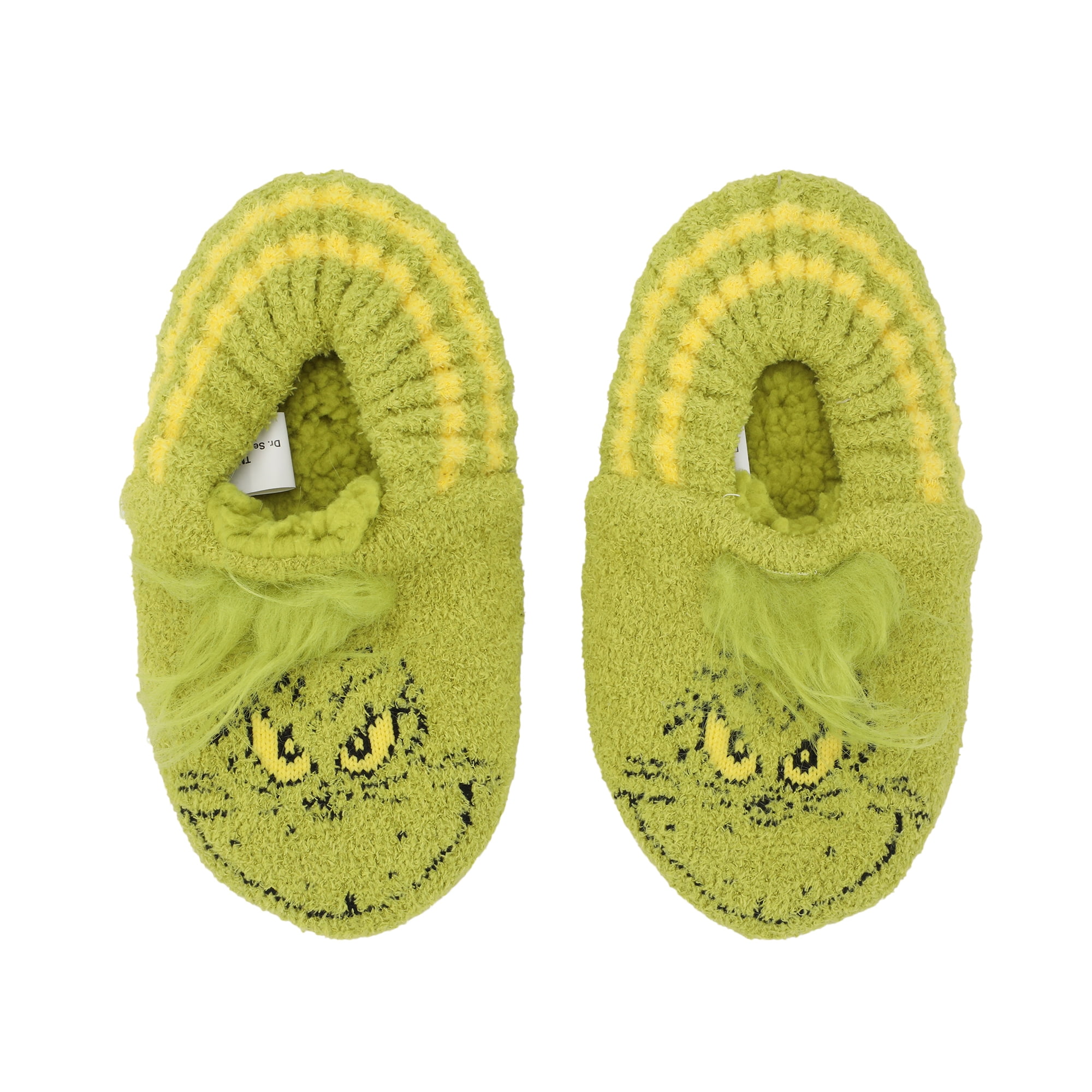 Click here for Bioworld The Grinch Big Face Design Kids Slipper S... prices