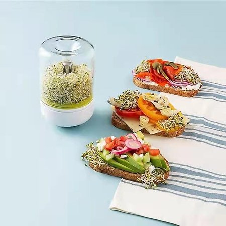 Xizioo Sprouter Growing Kit Bean Sprout Machine Seedling Pot Bean ...