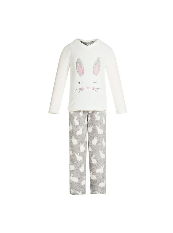 Girls Fuzzy Pajamas