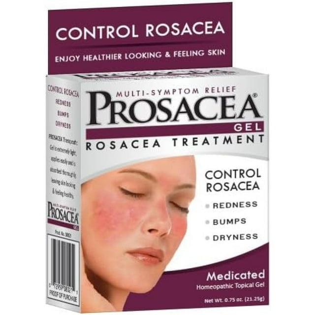Prosacea Rosacea Treatment Gel, 0.75 Ounce Tubes (Pack of 2) - Walmart.com
