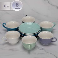 amHomel Mug Set 16 oz 6-Pack - Walmart.com