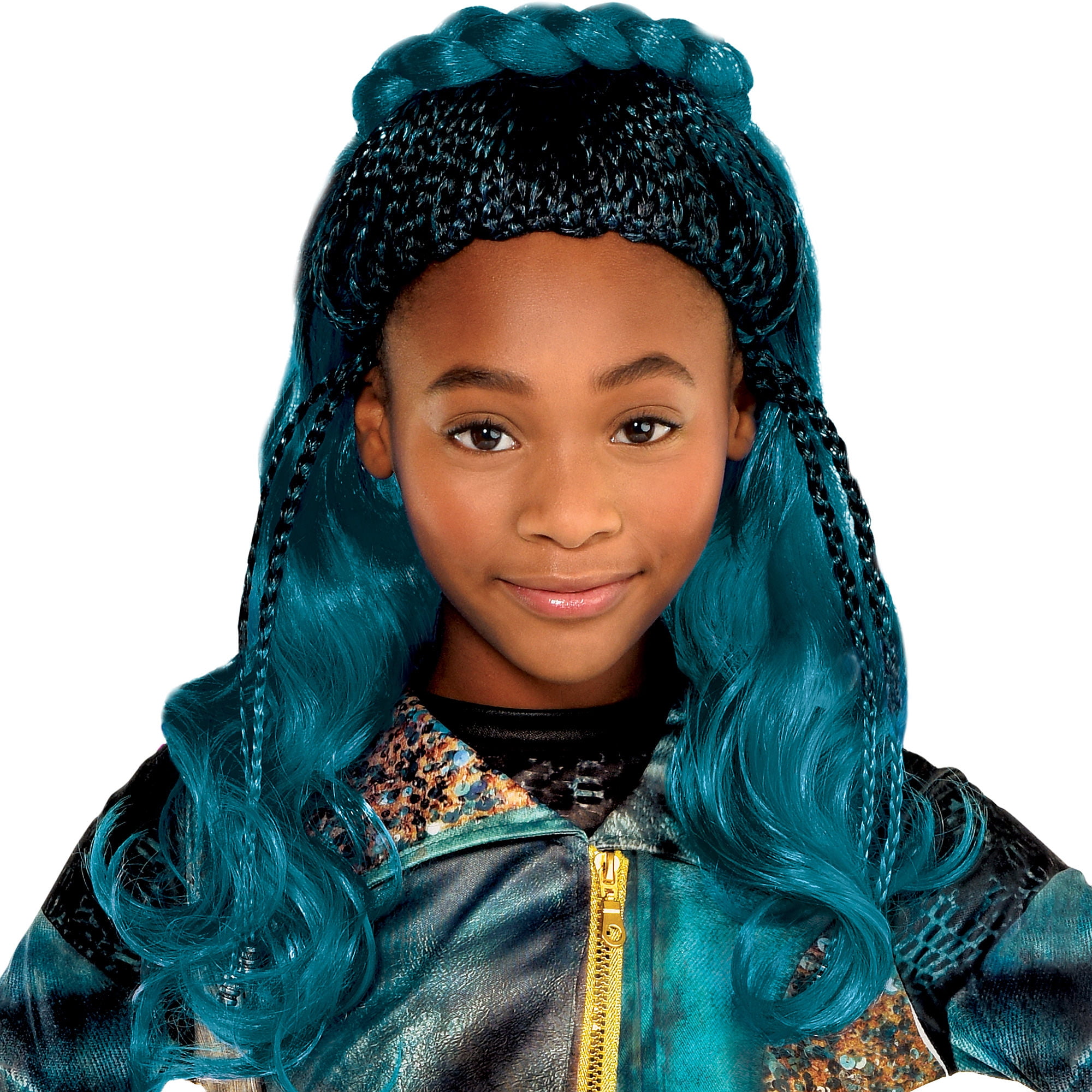 Party City Uma Wig for Girls, Descendants 3, Halloween Costume ...