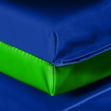 We Sell Mats Folding Personal Fitness Exercise Mat, 4' x 6' Lime Green ...