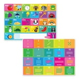 Smart Poly™ Learning Mats, 12" x 17", Double-Sided, Early Education ...