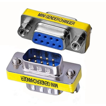 MSYMY DB9 Adapter,9 Pin DB9 RS-232 Male to Male, Feamle to Female ...