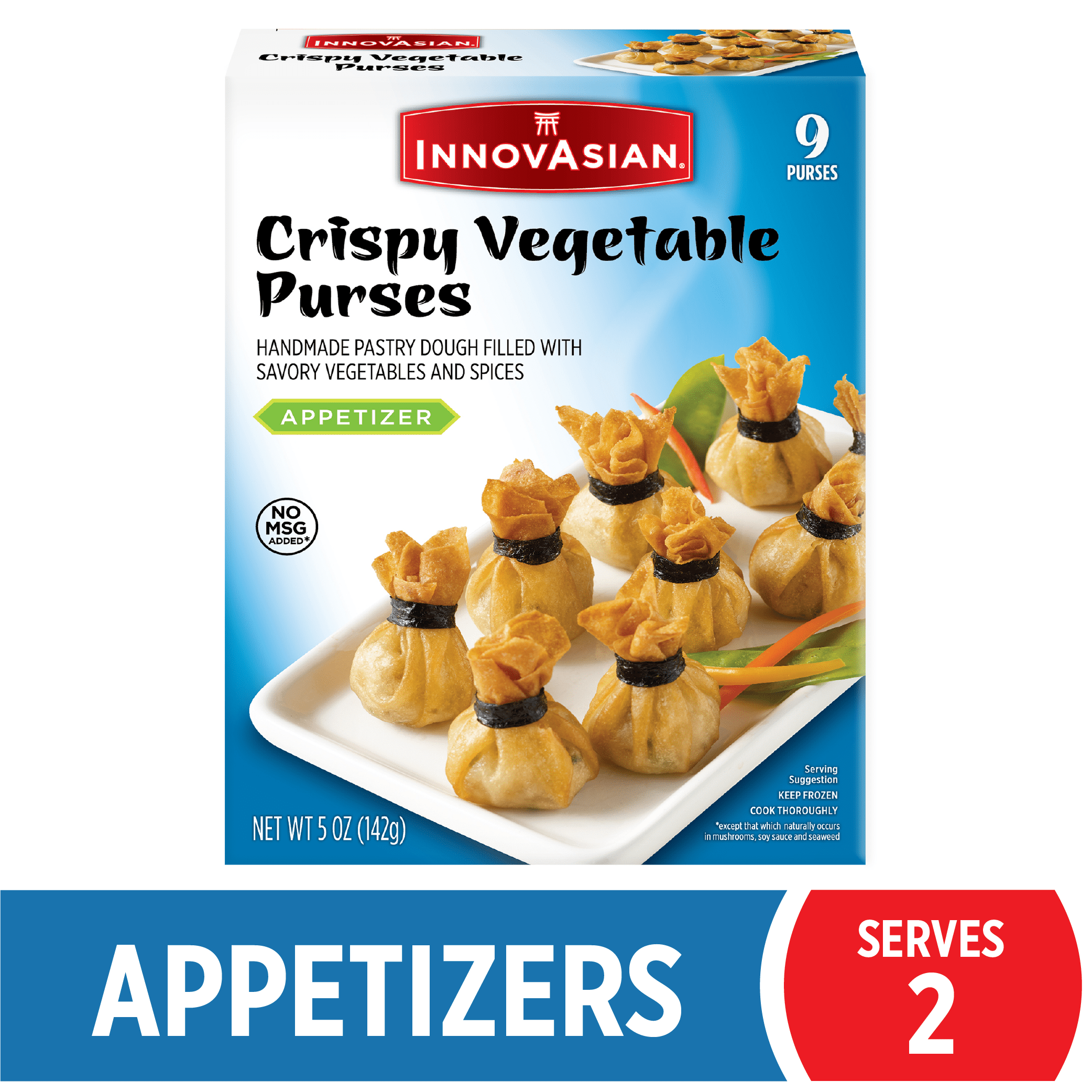 InnovAsian Crispy Vegetable Purses, 5 oz (Frozen) – Walmart Inventory ...