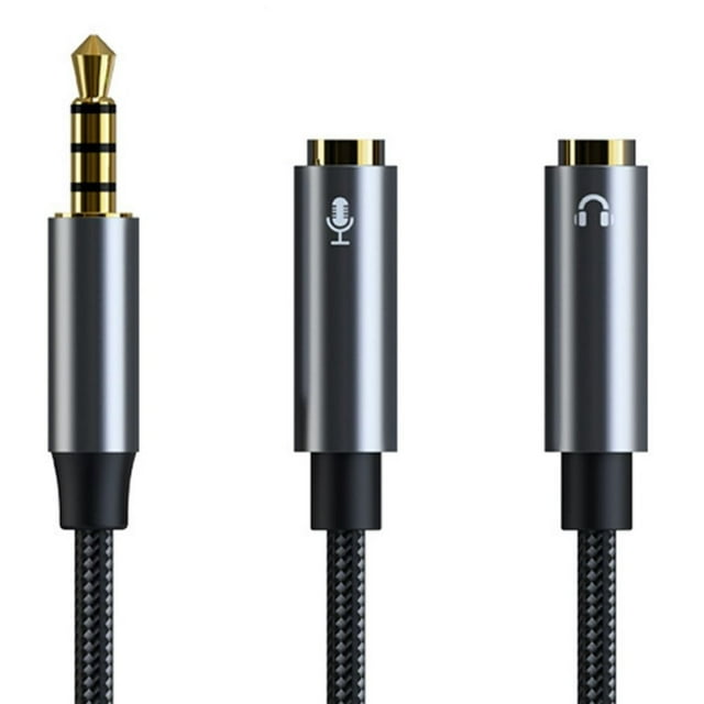 for Laptop PC Male to Famale Mobile Phone AUX Cord 3.5mm Jack ...