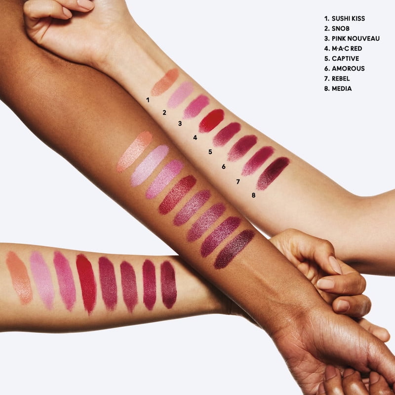 Mac Paramount Lipstick Swatch