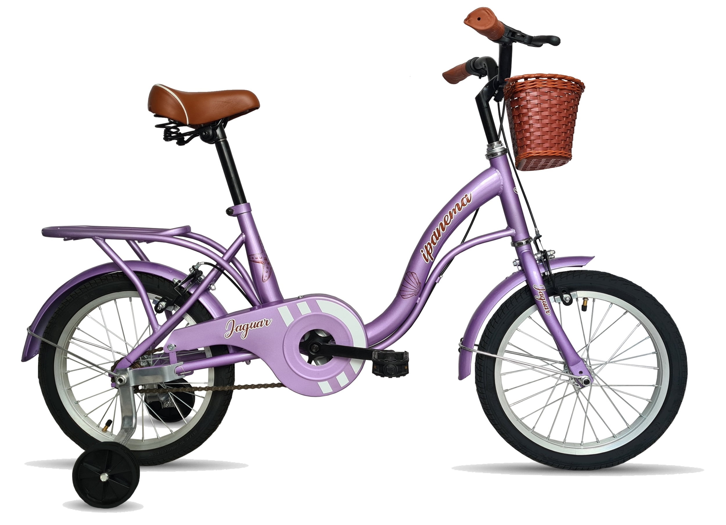 Bicicleta Jaguar Ipanema Portabulto Canasta Rodada 16 Morado | Bodega ...