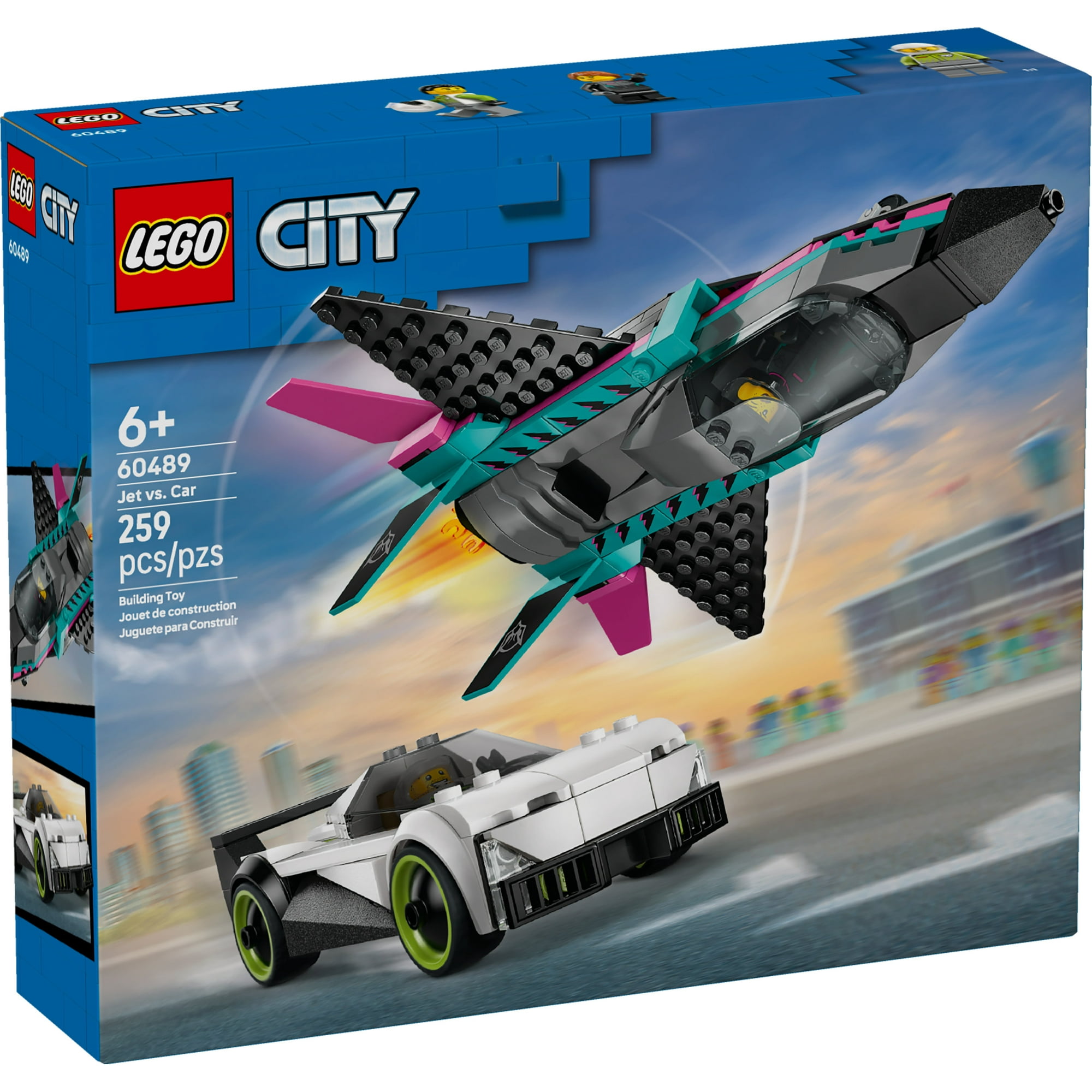 Click here for Lego City Jet Vs. Car Building Toys For Kids - Pre... prices