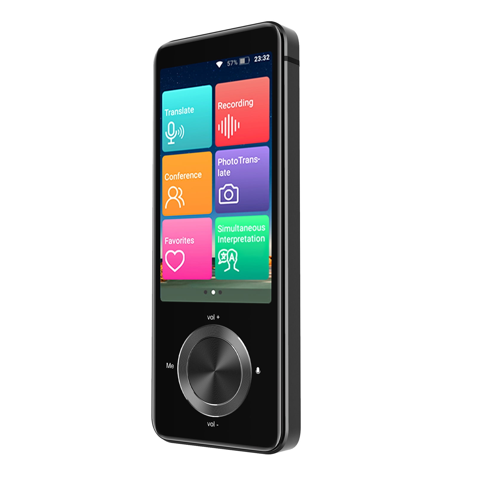 Dispositivo traductor de idiomas BISOFICE Intérprete de voz portátil en ...