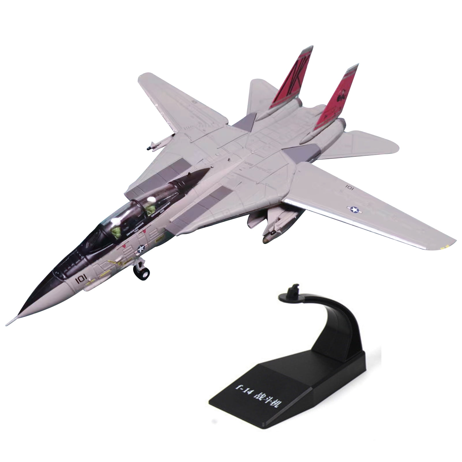 US Navy Fighter Fighting Plane - 1/100 Diecast Airplane Model Fighter ...