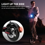 HOVERMAX Electric Scooter 350W Motor Up to 18.6 MPH & 19 Miles, 8.5 ...