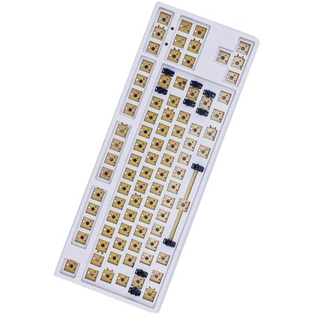 Gaming 87 Key DIY Mechanical Keyboard Kit USB C Hot Swap Switch Sockets, Programmable Premium ...