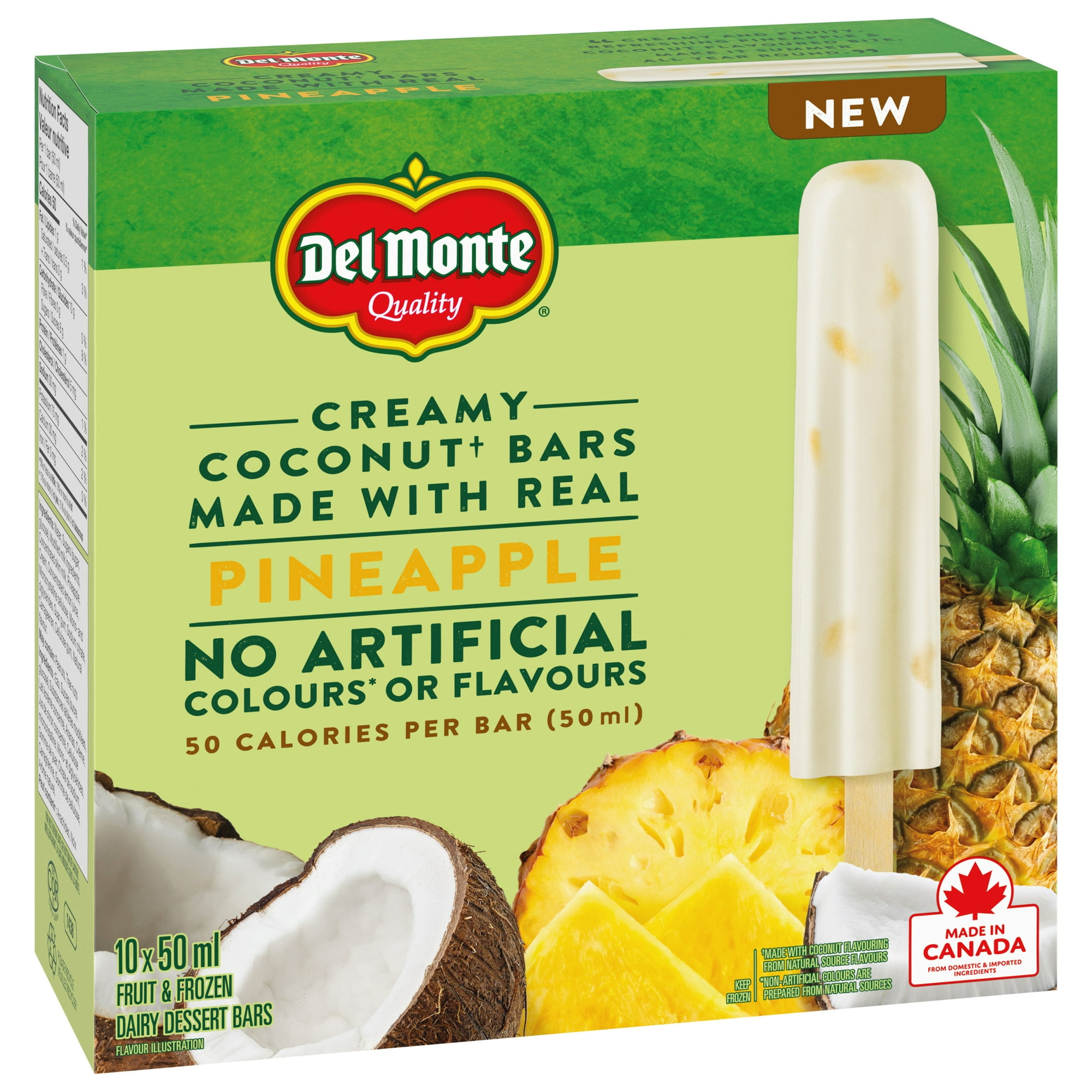 Click here for Del Monte Coconut Pineapple Frozen Dairy Dessert B... prices