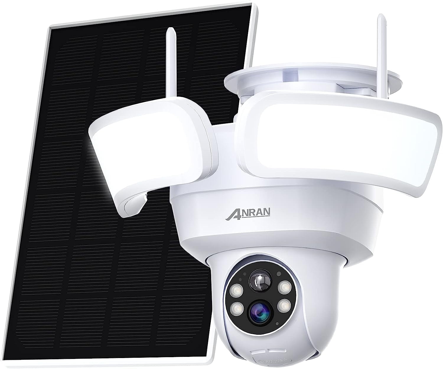 ANRAN Floodlight Security Camera Wireless Outdoor with 360° PTZ, 2K ...