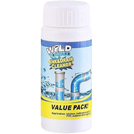 Sink and Drain Cleaner Openers,Pipe Dredge,3.8Oz Clog Remover Powder ...