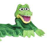 Cuddleuppets: Gator - Green, 2-In-1: Plush Puppet & Blanket, Soft ...
