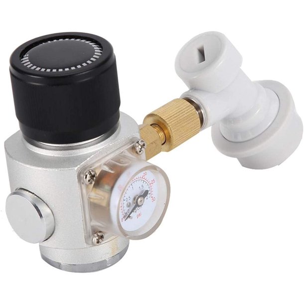 Mini Gas Regulator, 0 30 PSI Portable Homebrew CO2 Mini Gas Regulator ...