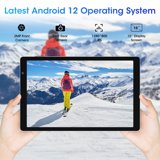 WeTap 10 inch Android 12 Tablet, 2GB RAM, 32GB Storage, WIFI 6, Dual ...