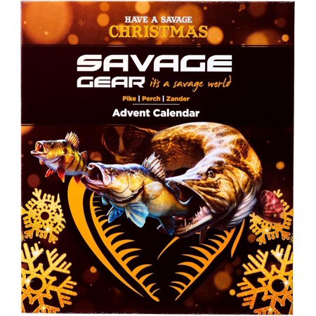 Savage Gear Calendar Predator Zander Pike Perch Advent Calendar ...