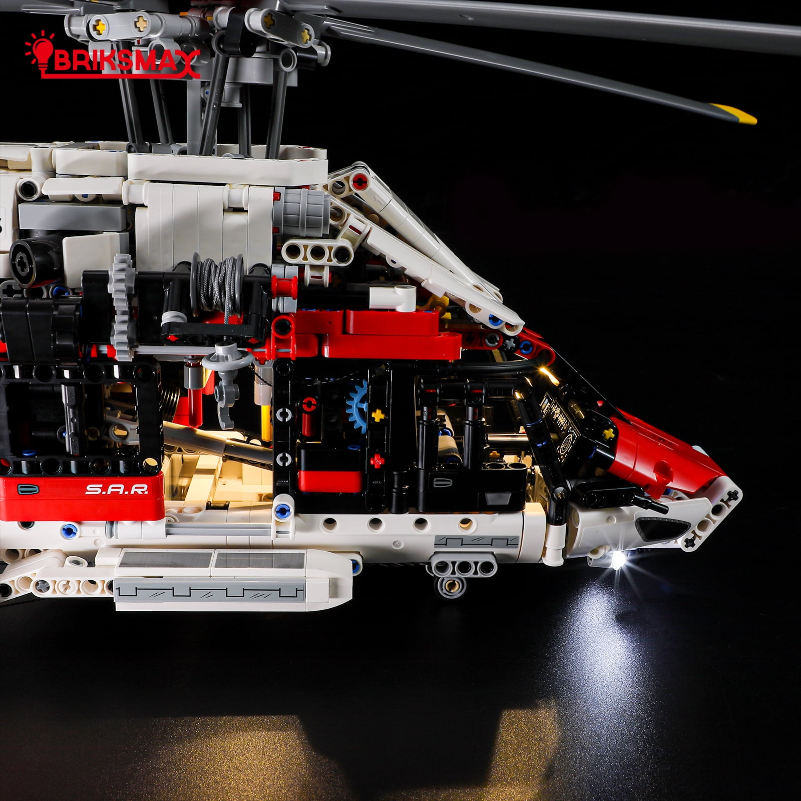 Buy BRIKSMAX Led Lighting Kit for Legos Airbus H175 Rescue Helicopter ...