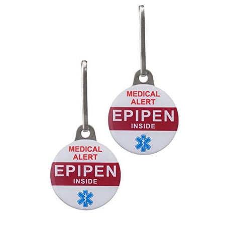 "EPIPEN Inside" Allergy Alert Tags Help Locate Epipen in Emergency ...