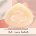Triangle Silicone Breast Form Mastectomy Prosthesis Bra Pad Enhancer ...