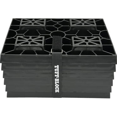 TUFF-Block Trailer Jack Blocks for RV Camper, 5th Wheel, Boat | Works w ...