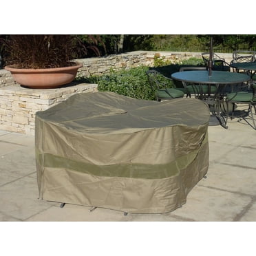 Covered Living Patio Set Square Cover 116"x116" Fits Patio Round/square ...