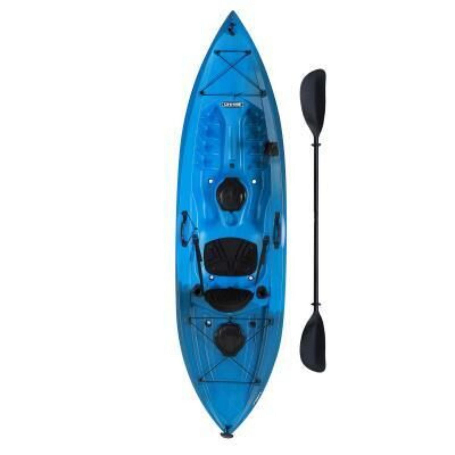 Click here for Lifetime Tamarack 120 Angler Kayak With Paddle  Bl... prices