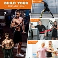 Resistance Bands,5 Set Pull Up Bands,Stretching Assist Bands Set for ...