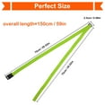 AROGEAR 6 Pack Bright Green Luggage Straps, Quick Release 2.5 x 150cm ...